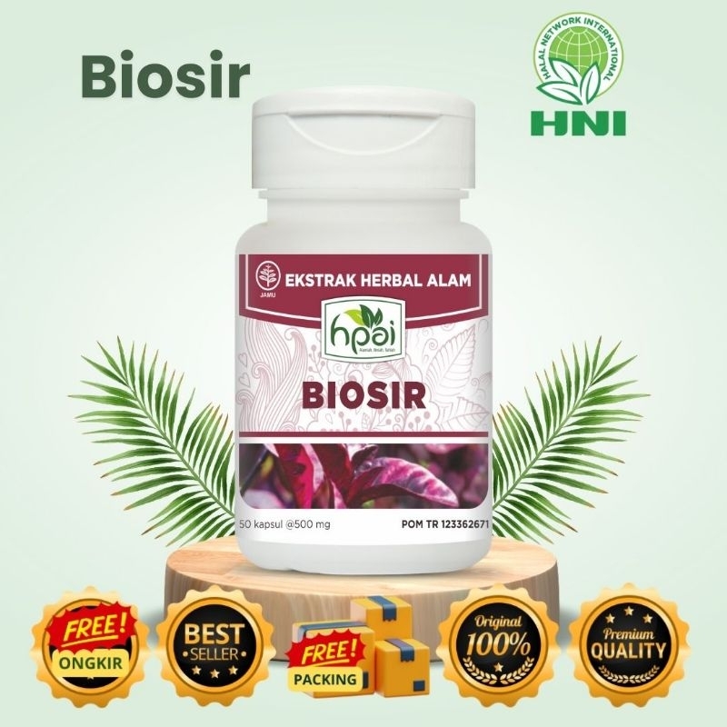 Jual BIOSIR HNI HPAI ANTI RADANG DAN SEMBELIT OBAT DEMAM ANTI BIOTIK ...