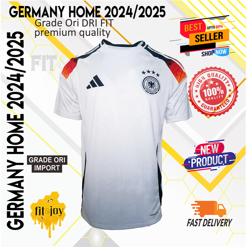 Jual JERSEY G3R*M4NY JERMAN HOME EURO WORLD CUP 2024 GRADE ORI | Shopee Indonesia