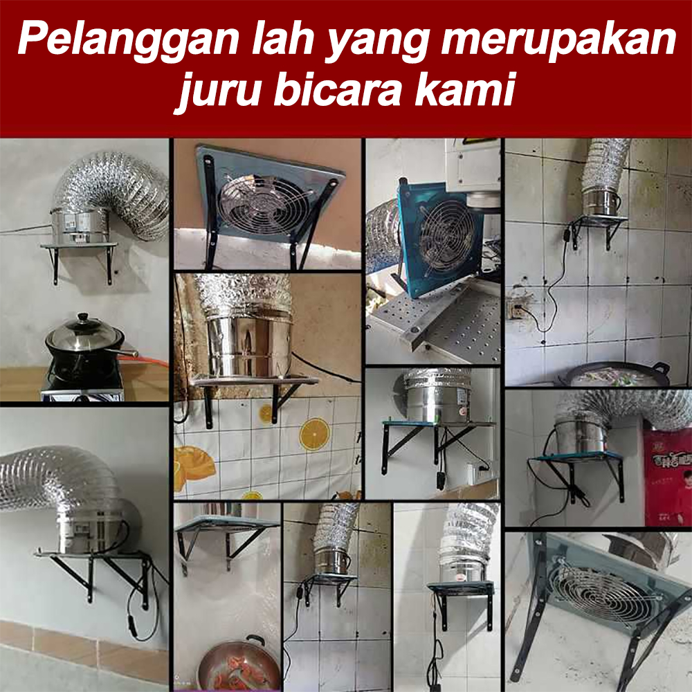 Jual SOKANY Exhaust Fan 4/6/8/10/12/14/16 Inch Kipas Angin Kipas Atap ...