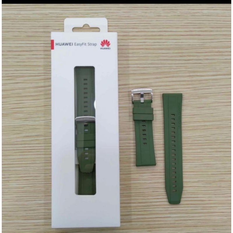 Jual Strap Huawei Original Hijau Watch Gt 3 Gt 2 Gt 4 46mm Asli Huawei ...