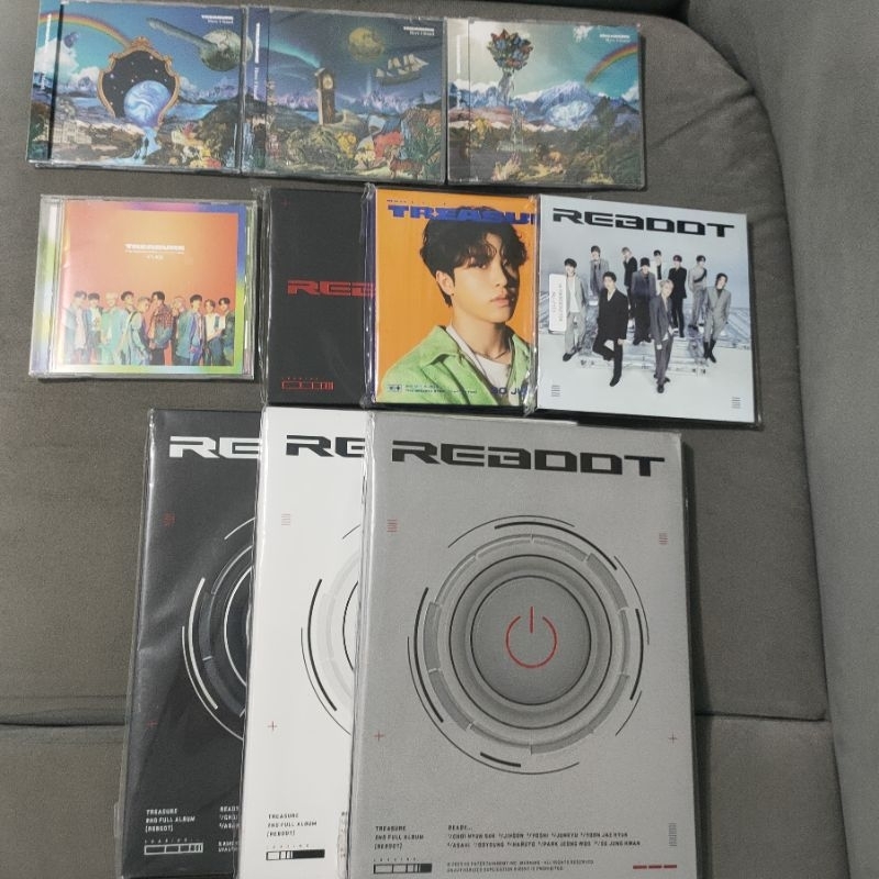 Jual Treasure Album Digipack Japan Reboot TSS | Shopee Indonesia