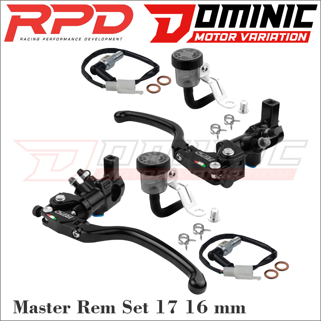 Jual Master Rem RPD By TDR 2 Tabung Nmax Pcx Adv Xmax Original | Shopee ...
