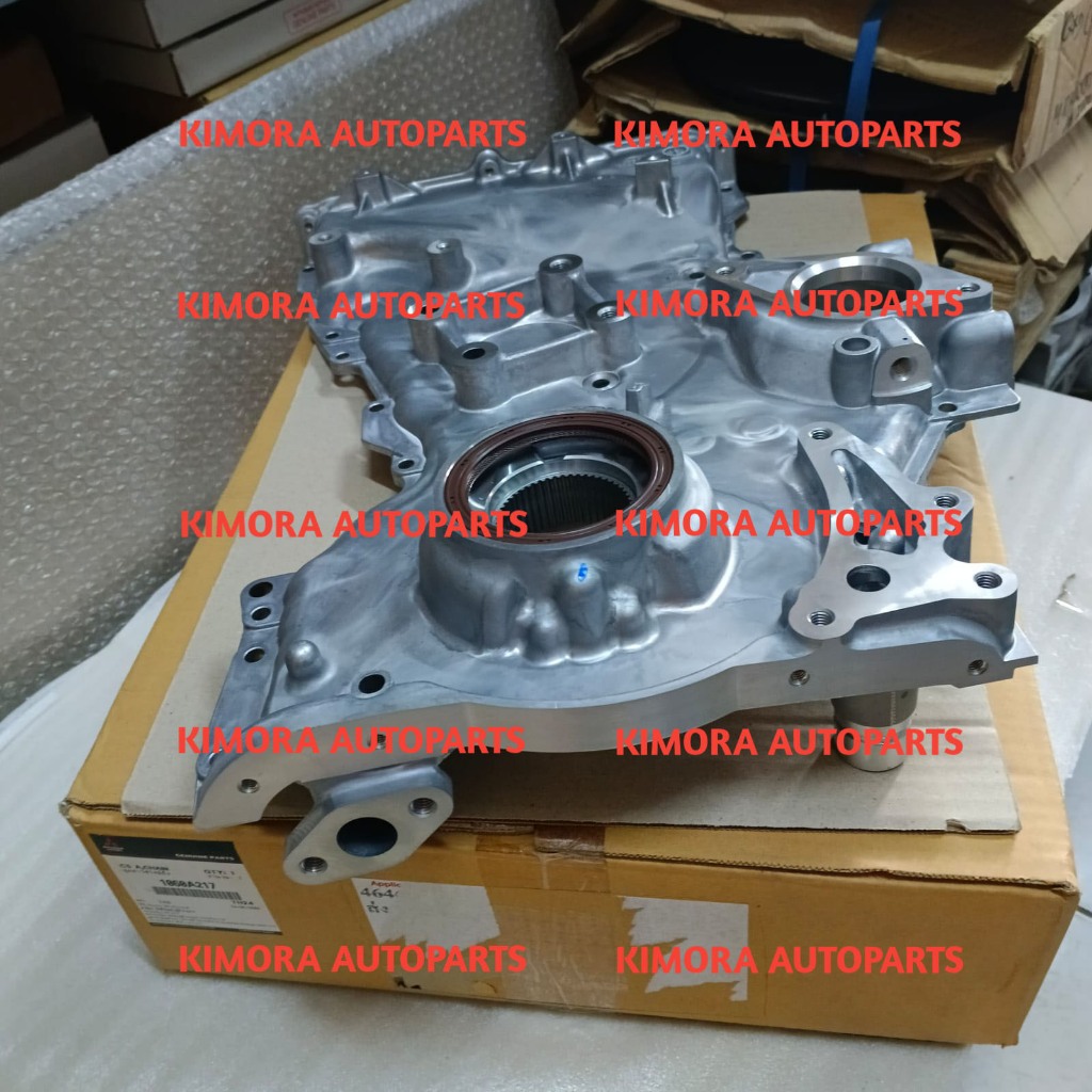 Jual Case Timing Chain Cover Pompa Oli All New Pajero Dakar New Triton ...