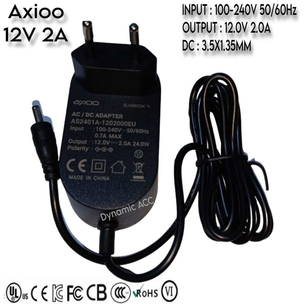 Jual Original Adaptor Charger AXIOO Mybook 14E 14F 14G 14H 10 11Plus ...