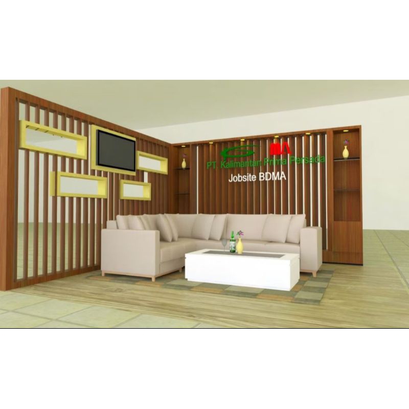 Jual 3D PT Kalimantan Prima Persada + Logo / Huruf timbul 3D akrilik ...