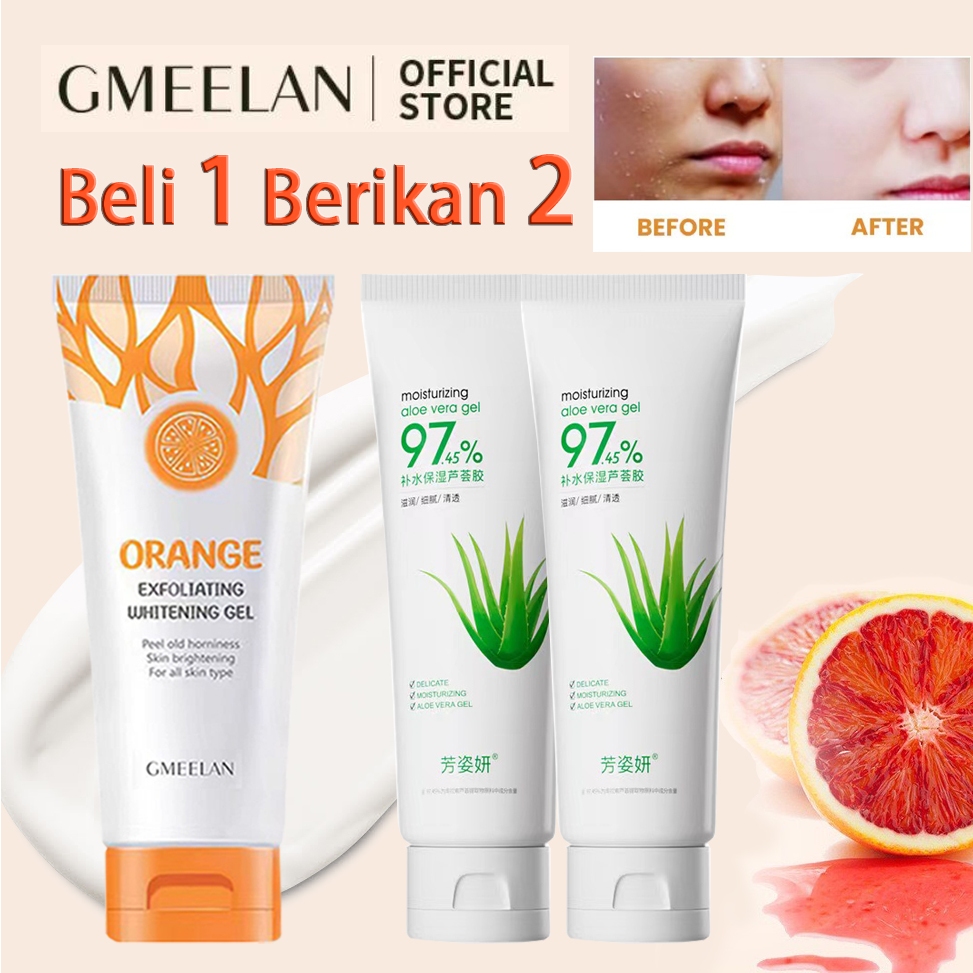 Jual 【Beli 1 Berikan 2】GMEELAN Centella Asiatica Peeling Gel Facial ...