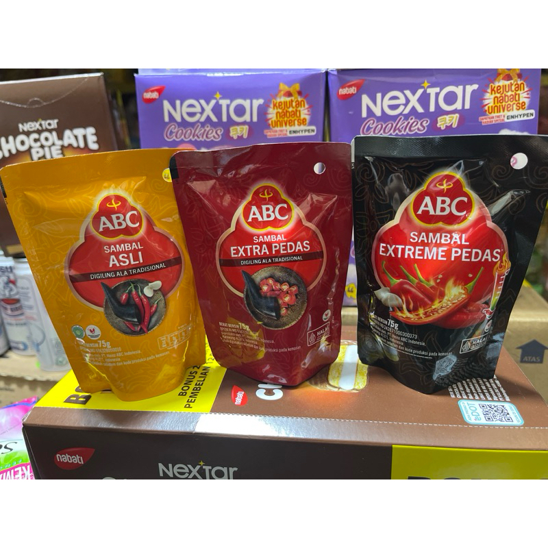 Jual SAMBAL ABC POUCH 75GR ( 1 PCS ) | Shopee Indonesia