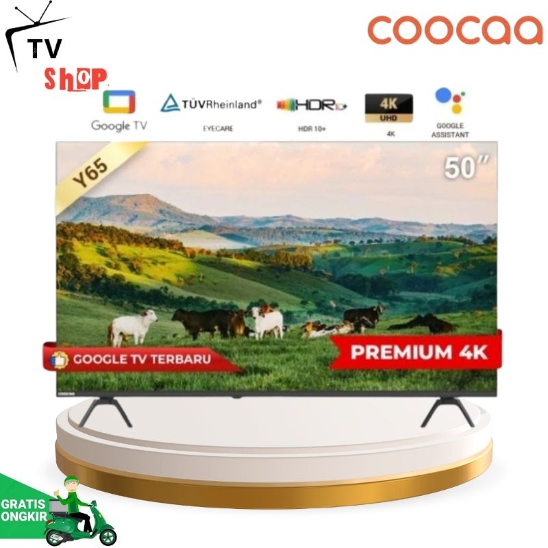 Jual NEW COOCAA 50 INCH GOOGLE TV 50Y65 | Shopee Indonesia