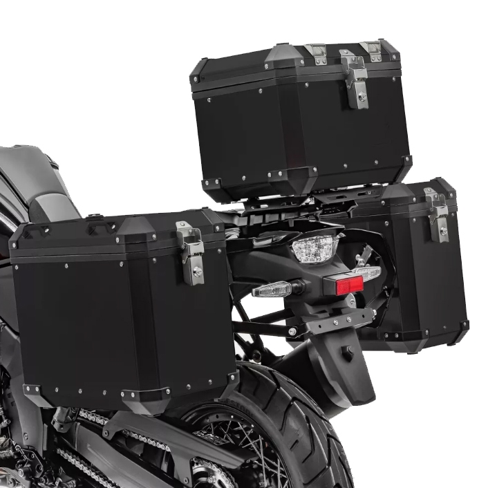 Jual Paket Side Top Box Motor Pannier Alumunium Impor 45 liter 45L 38L ...