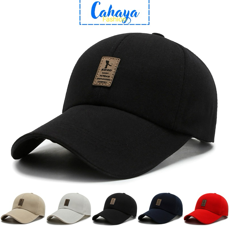 Jual Topi Baseball Kasual Premium Motif EDIKO ClassicCool Hats CAHAYA ...