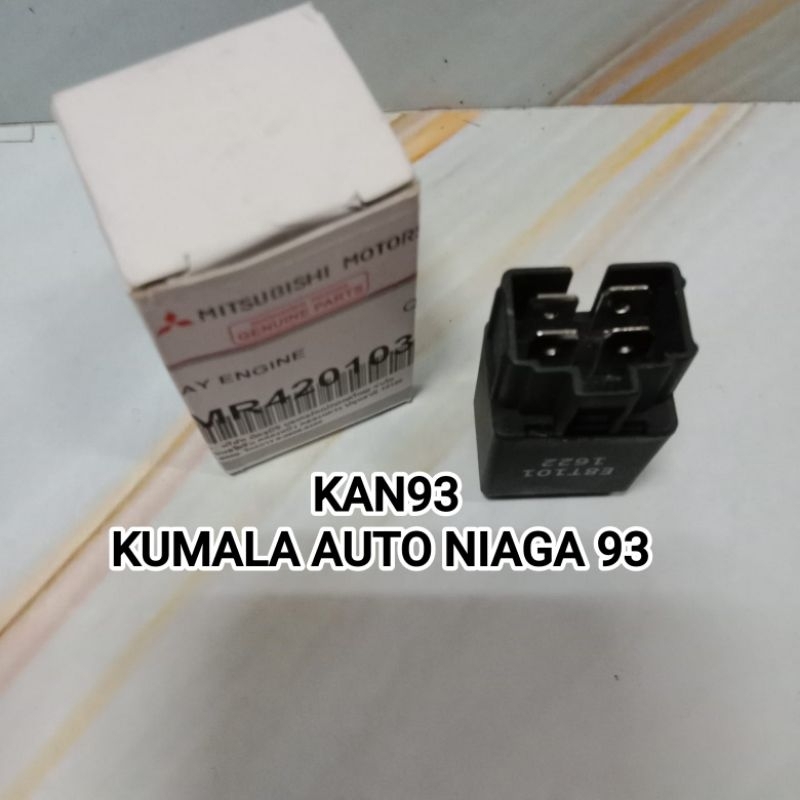 Jual RELAY ENGINE RELAY ECU 12V 4PIN MITSUBISHI T120SS INJEKSI MR420103 ...