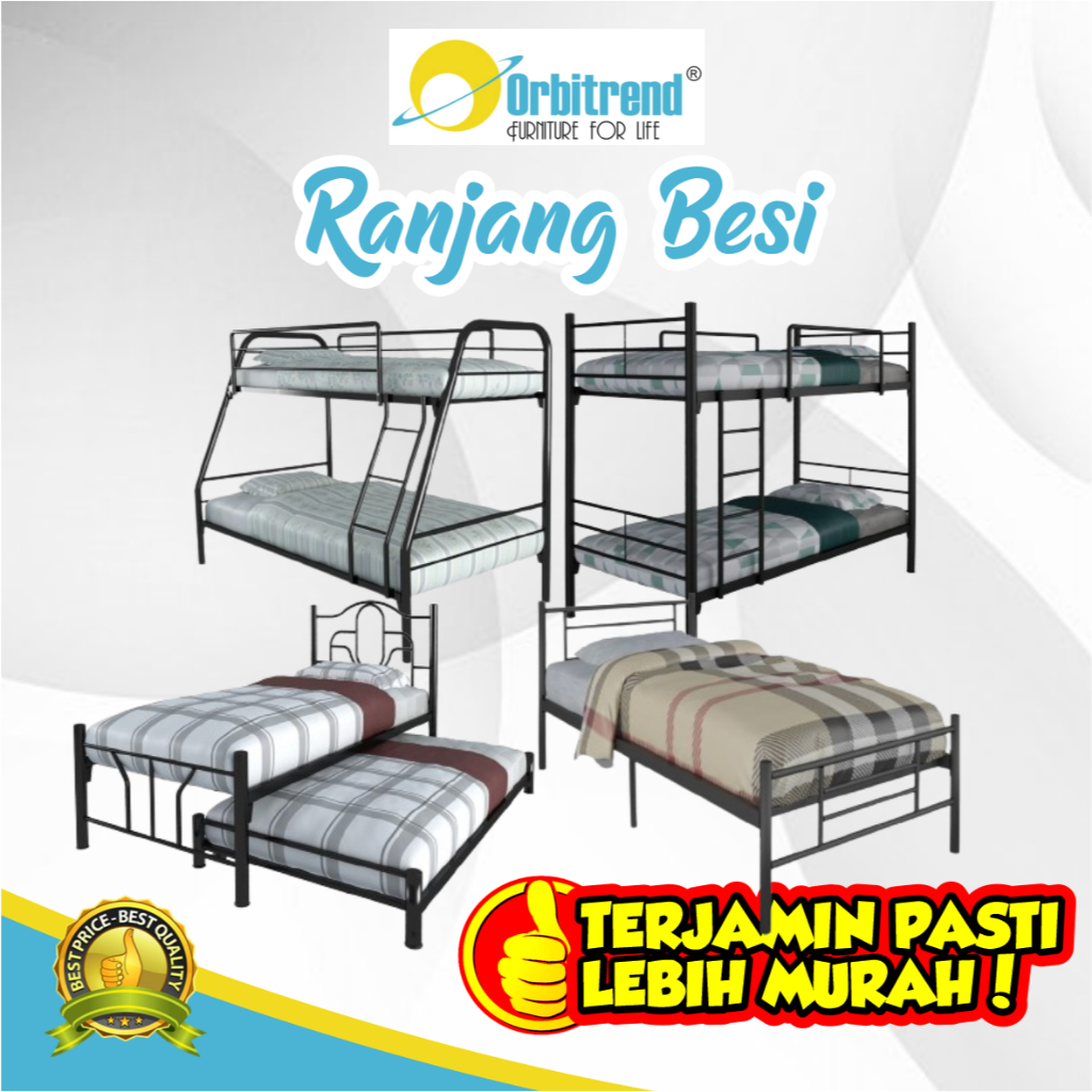 Jual RANJANG BESI/ DIVAN BESI/ RANJANG ORBITREND/ RANJANG TINGKAT ...