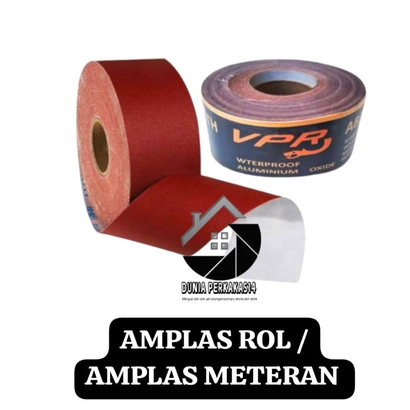 Jual AMPLAS ROL / AMPLAS METERAN | Shopee Indonesia