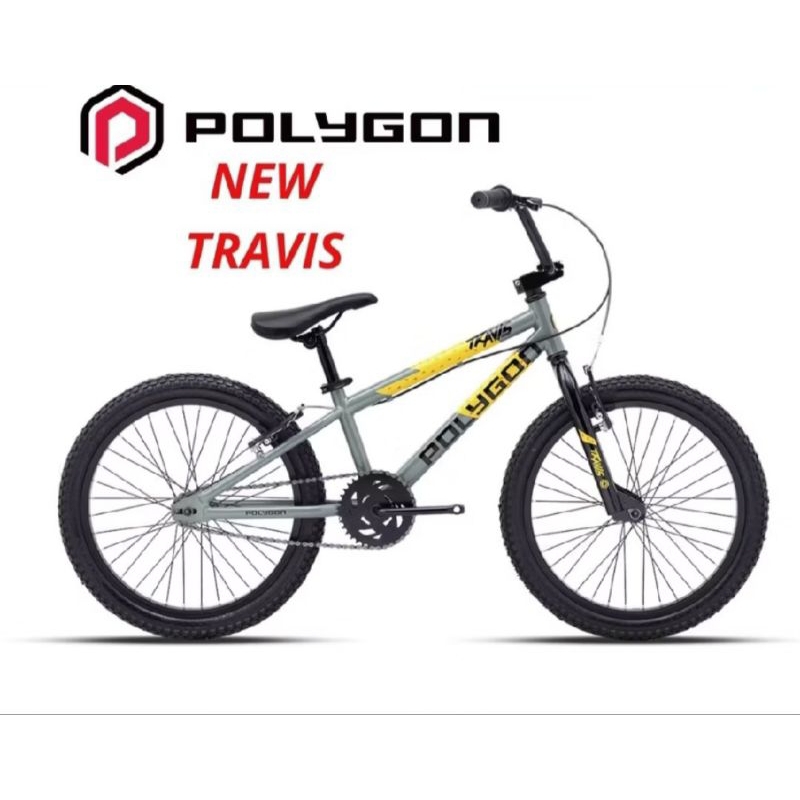 Jual SEPEDA BMX POLYGON TRAVIS NEW COLOR | Shopee Indonesia