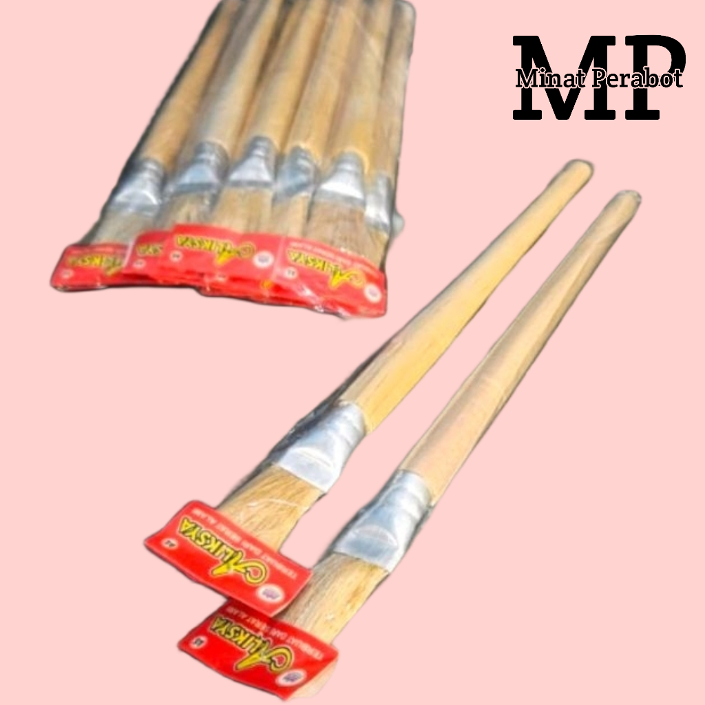Jual KUAS KAYU / KUAS OLES KUE / KUAS OLES KUE GAGANG KAYU / KUAS KUE ...