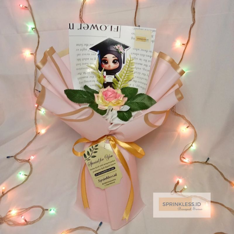Jual Buket Wisuda Topper Cewek/Cowok Murah | Buket Wisuda Murah ...