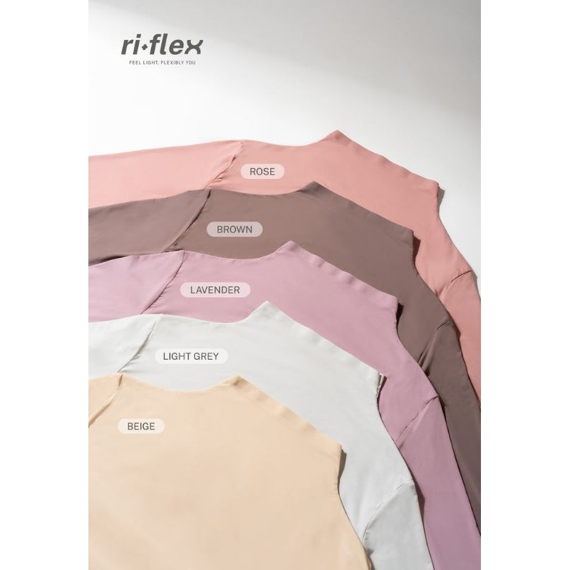 Jual RIFLEX LONG SLEEVE INNER TOP Riamiranda | Shopee Indonesia