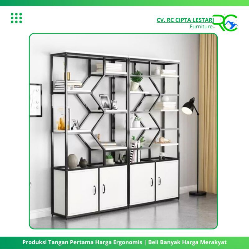 Jual Rak Partisi Zig-Zag Design 2 Drawers Box Bawah | Shopee Indonesia