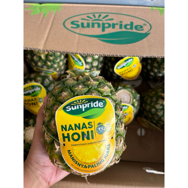 Jual Nanas Honi Sunpride | Nanas Madu | Nanas Sunpride | Shopee Indonesia
