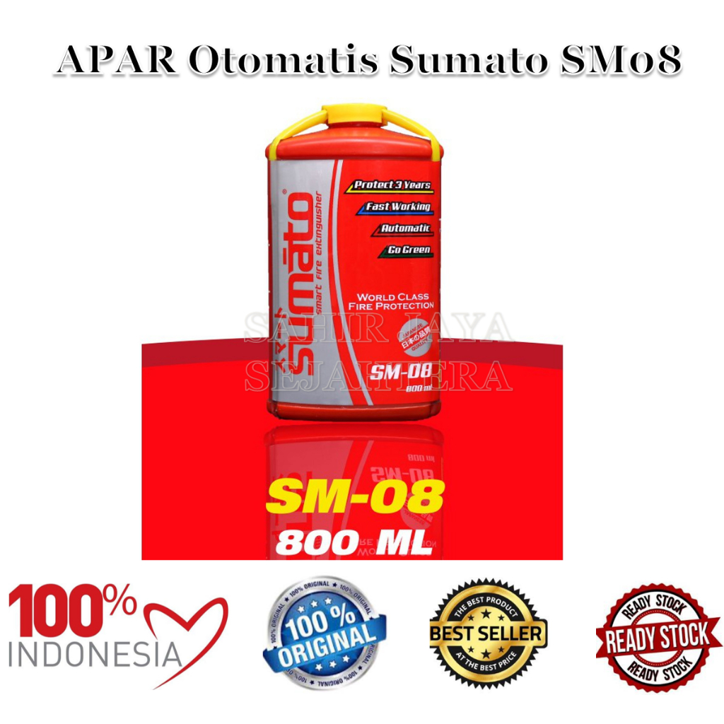 Jual APAR Otomatis Sumato SM08 Alat Pemadam Kebakaran Otomatis Apar ...