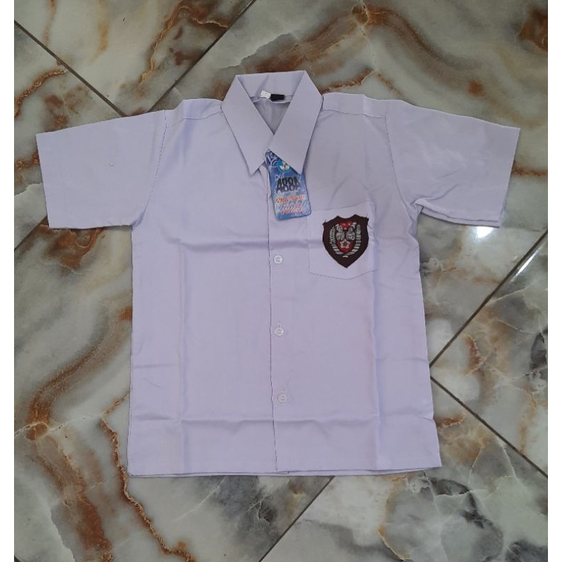 Jual kemeja putih pendek SD/hem putih SD/kemeja putih sekolahSD/kemeja ...