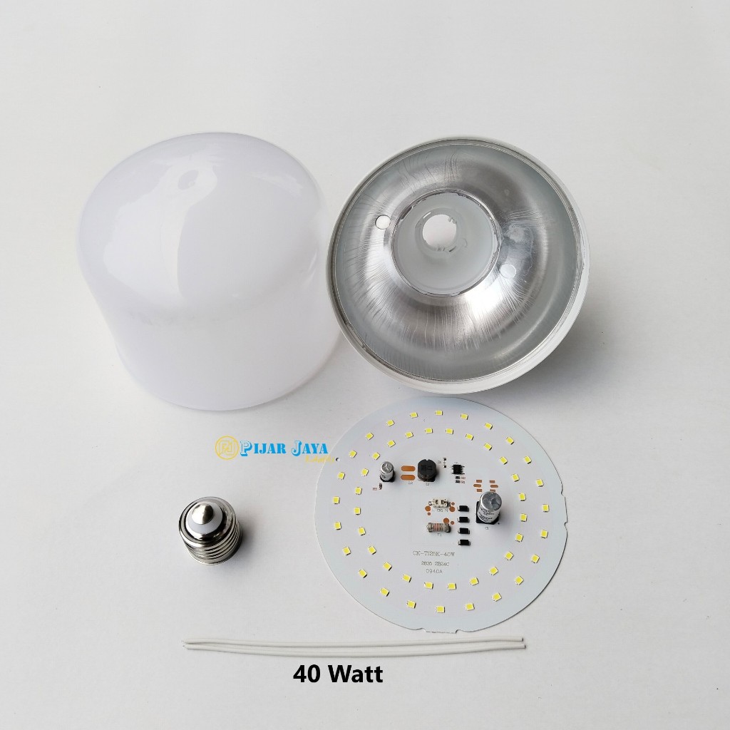 Jual Paket Lampu Siap Rakit LED Premium Eco Full Set 20 25 30 40 Watt ...