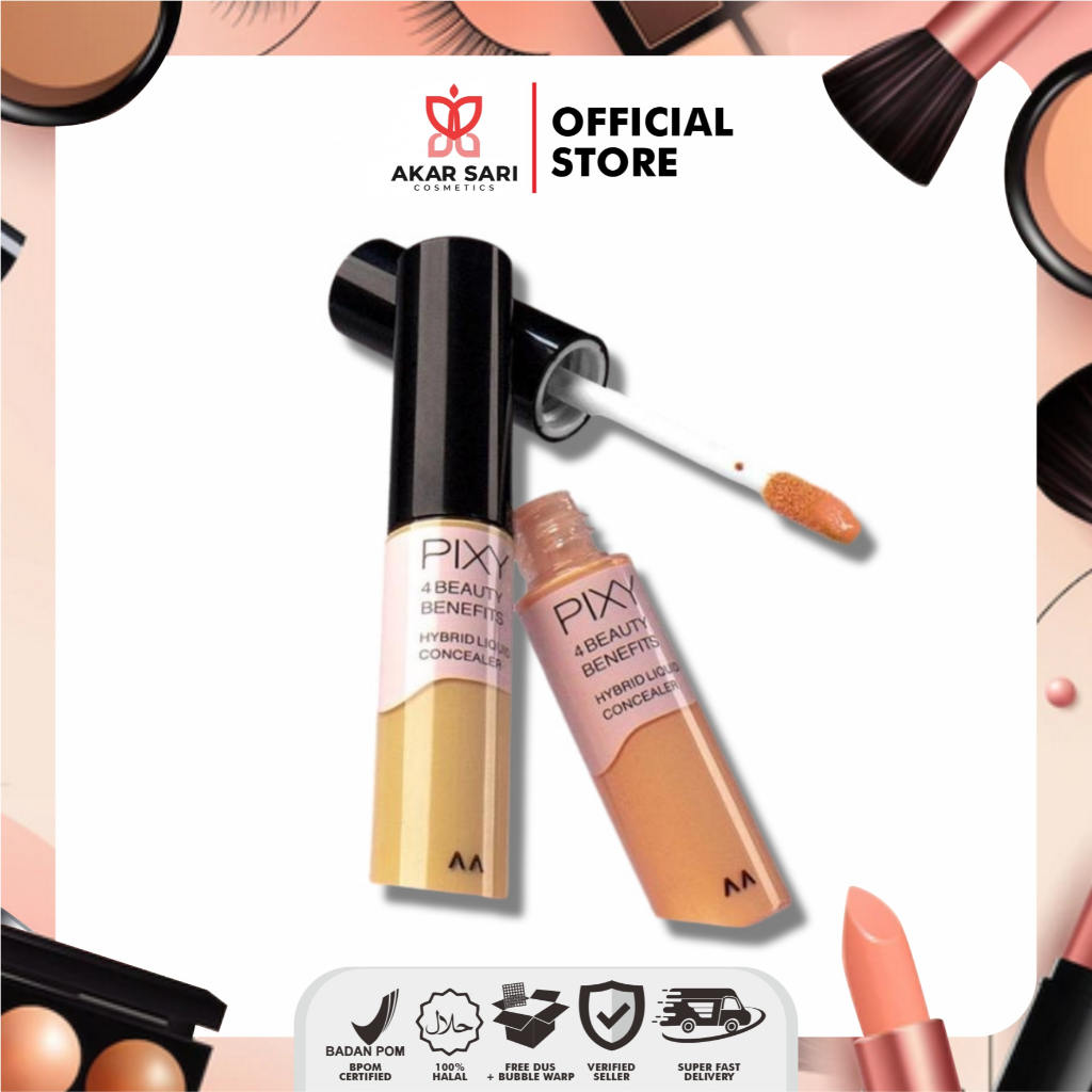 Jual PIXY HYBRID LIQUID CONCEALER 4 BEAUTY BENEFITS | Shopee Indonesia