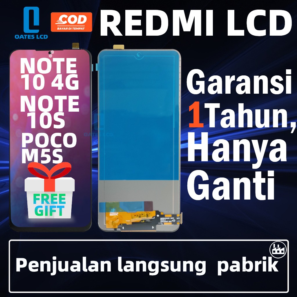 Jual LCD XIAOMI REDMI NOTE 10 4G NOTE 10S POCOPHONE M5S UNIVERSAL ...