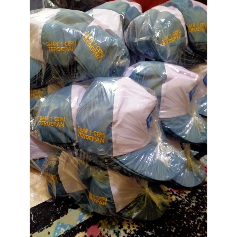 Jual Topi Sekolah TK/SD/SMP/SMA/SMK Kustom (PO) | Shopee Indonesia