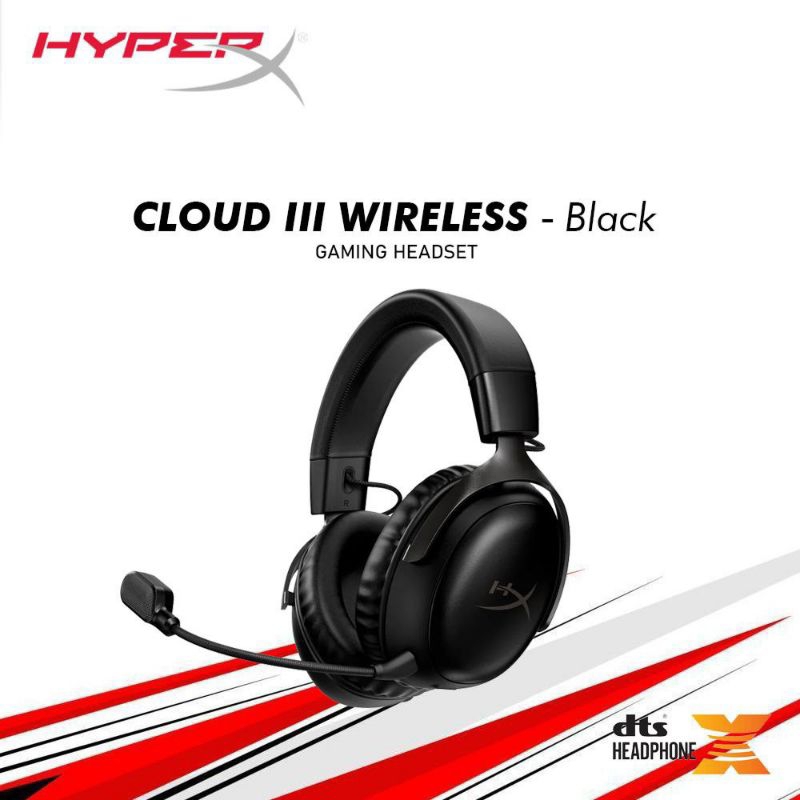 Jual Headset HyperX Cloud III Wireless Gaming - Black | Shopee Indonesia