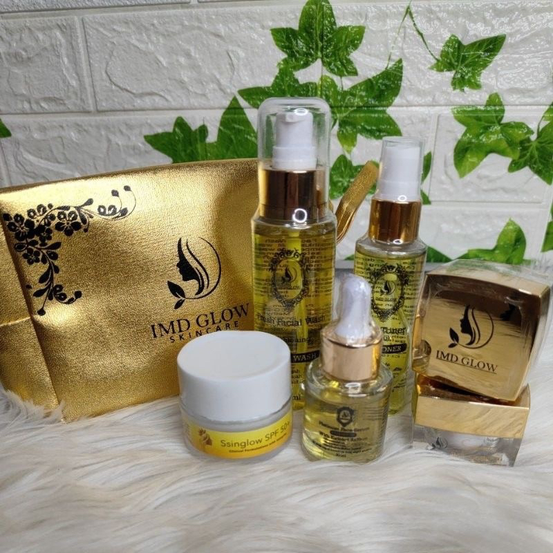 Jual SKINCARE LENGKAP SERUM & SUNSCREEN ( IMD GLOW & SSINGGLOW ...