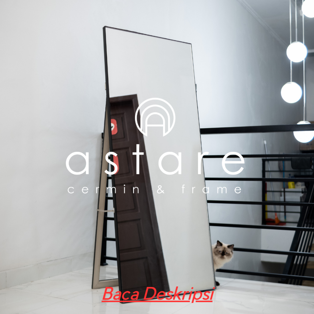 Jual Astare - Kaca Cermin Standing Mirror Minimalis, Besar Full Body ...