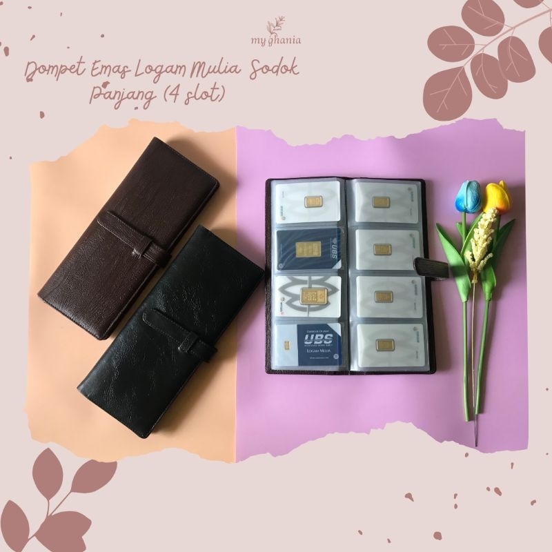Jual Card holder / Dompet Kartu Dompet Emas Logam Mulia Antam UBS ...
