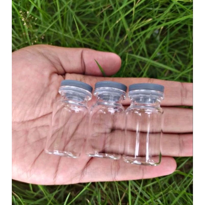 Jual BOTOL VIAL 5 ML 12 PCS, FREE PACKING KARDUS | Shopee Indonesia