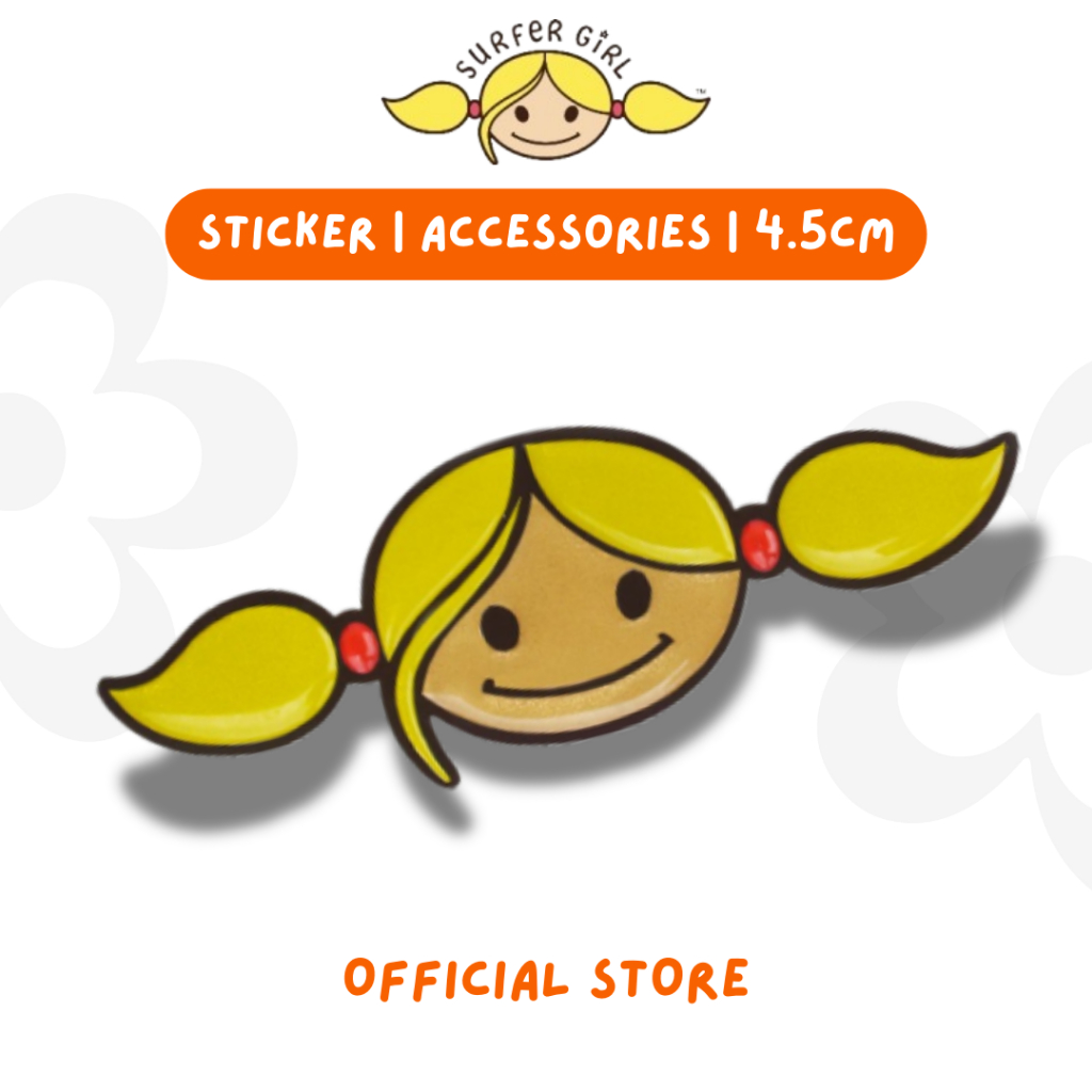 Jual New Summerhead Puff Sticker 4.5CM SGSTPUFMINI | Sticker 3D ...