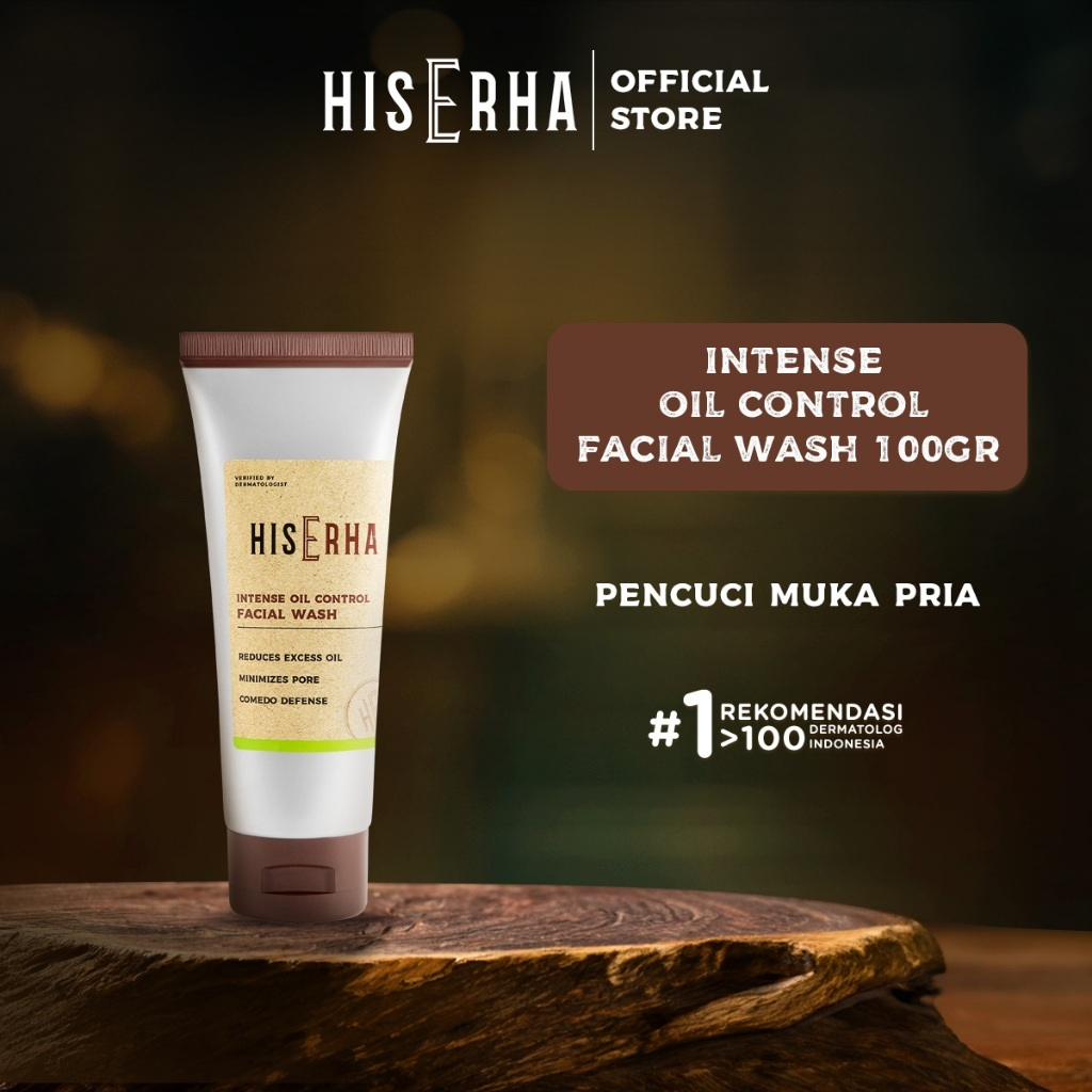Jual HIS ERHA Intense Oil Control Facial Wash 100gr - Pencuci Muka Pria ...