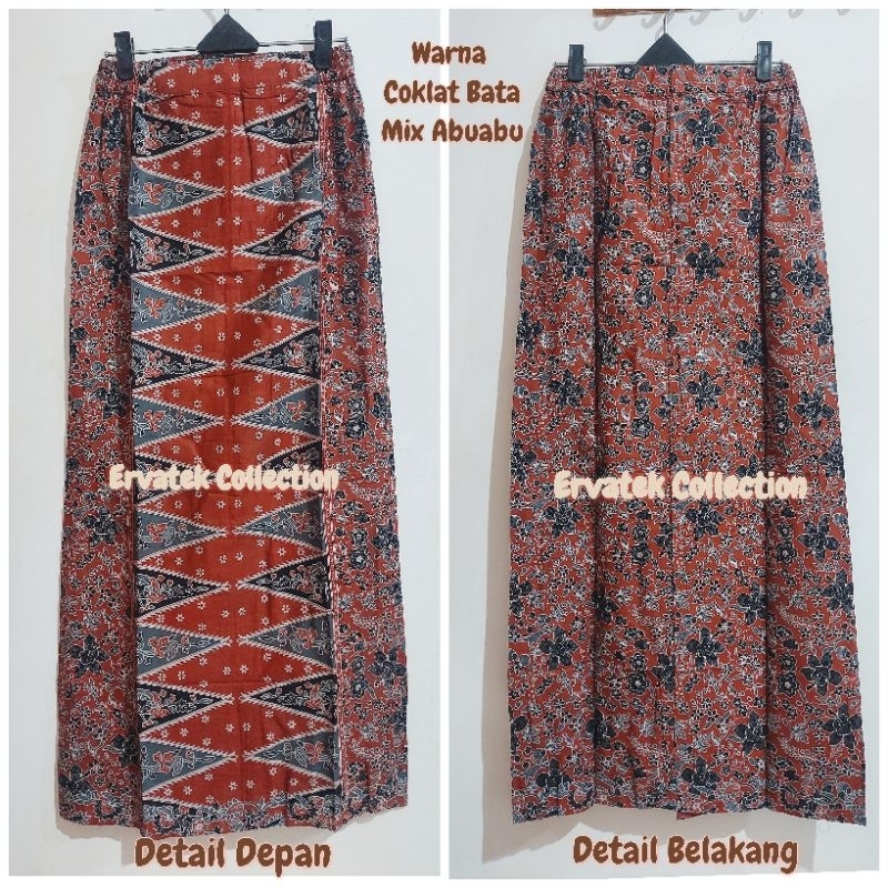 Jual (NEW) Rok Sepan Tumpal ST22 Warna Bata Abuabu Motif Pucuk Rebung ...