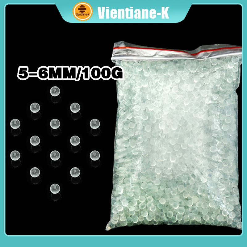 Jual 100grams Batu Didih Laboratorium Boiling Chip Glass Beads Batu ...