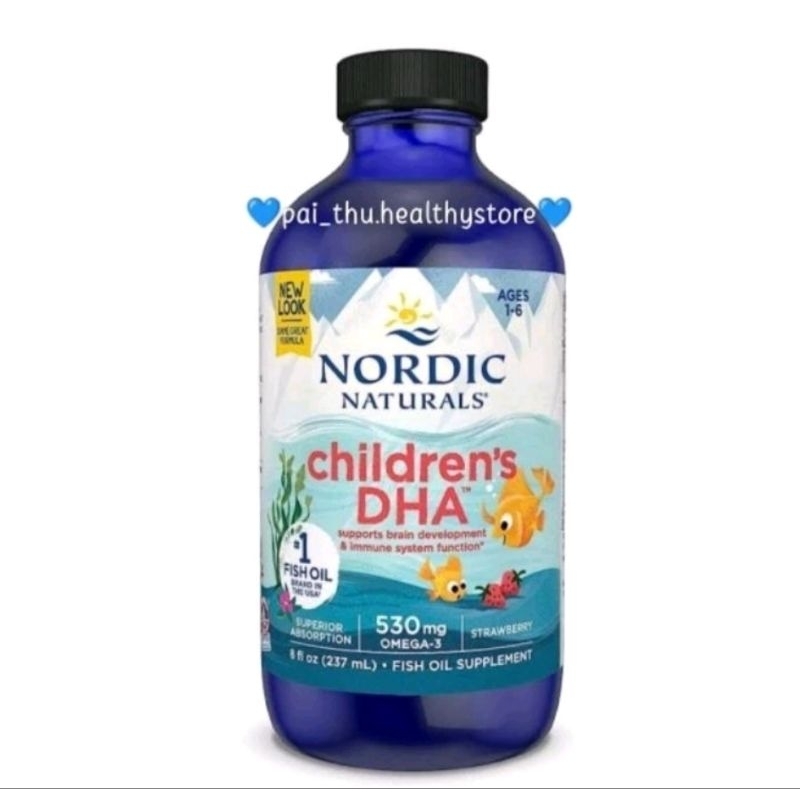 Jual Nordic Naturals Children DHA Usia 1-6tahun Strawberry Flavour-Nordic Children DHA Natural's ...