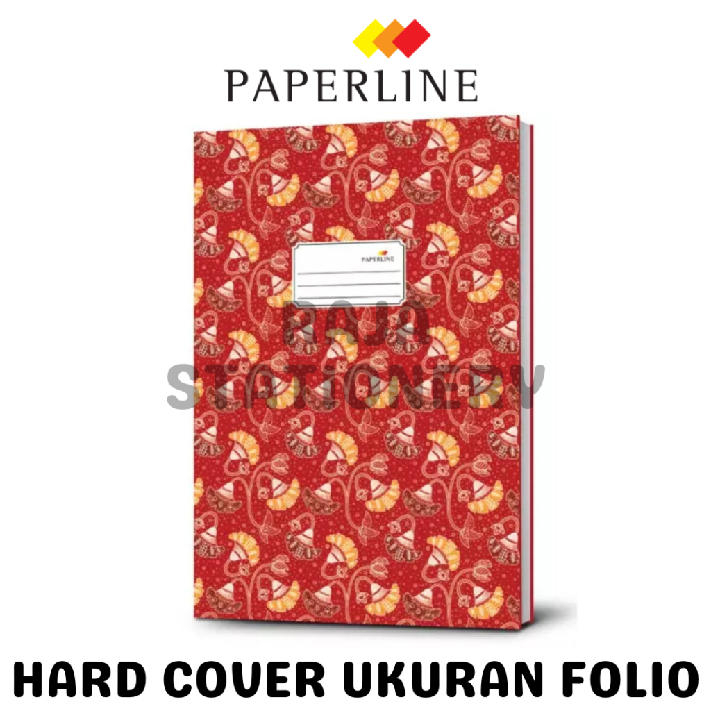 Jual Paperline Buku Tulis HARD COVER 200 Sheets Folio BESAR F4 200 Lembar Garis Kantor | Shopee ...