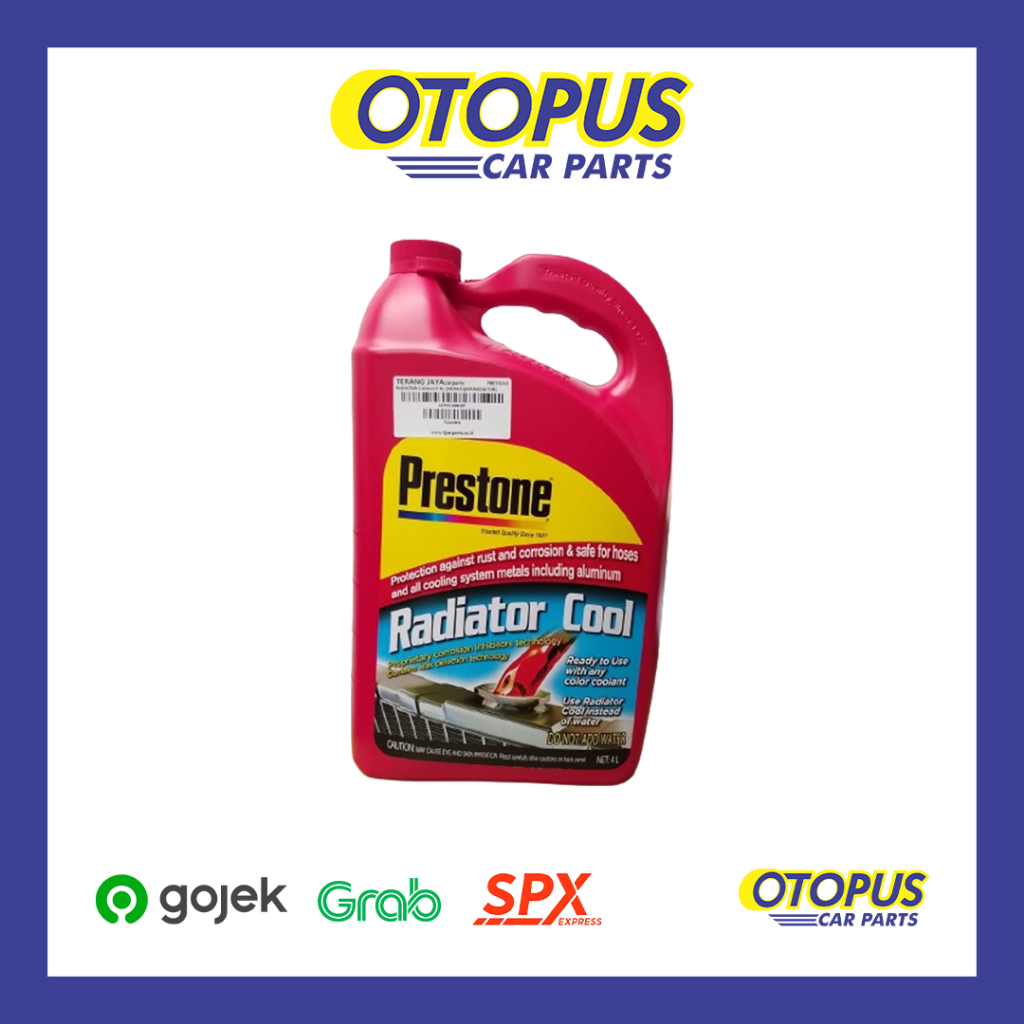Jual Radiator Coolant 4 Liter Merah & Hijau Prestone Universal | Shopee ...