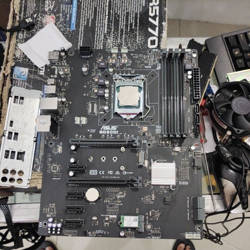 Jual mainboard Asus rog ddr4 + procsesor core i7-7700 | Shopee Indonesia