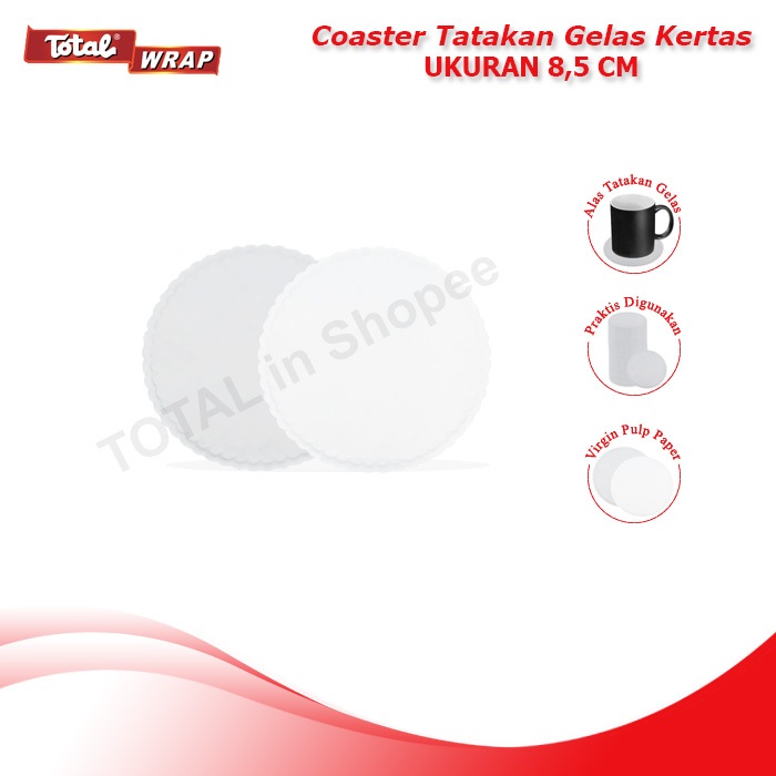 Jual Coaster Tatakan Gelas Kertas CT.602 | Shopee Indonesia