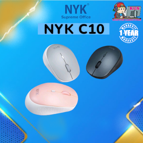 Jual mouse wireless NYK C10 SUPREME silent click 2.4G | Shopee Indonesia