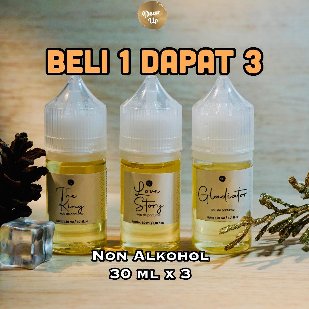 Jual PARFUM NON ALKOHOL DEARUP GIFT SERIES BELI 1 DAPAT 3 UKURAN 30 ML | Shopee Indonesia