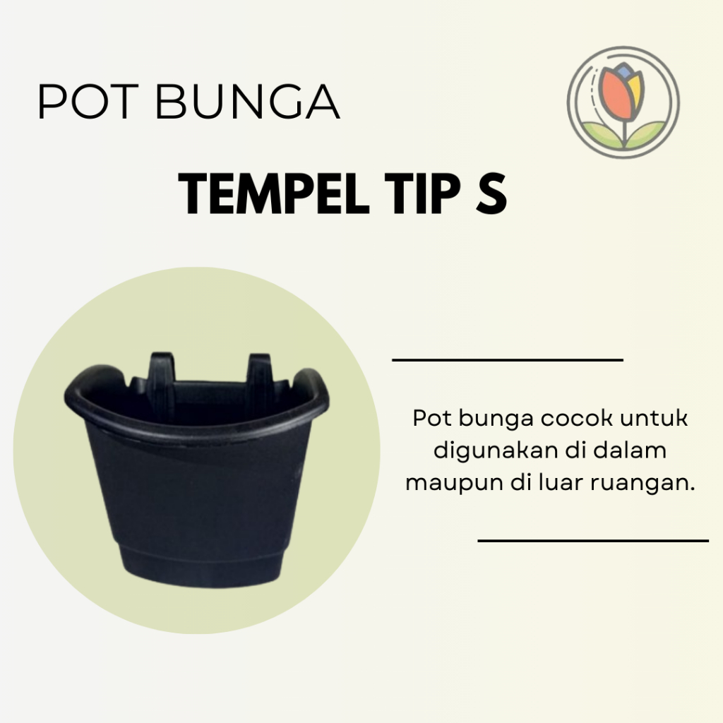 Jual Pot Tempel Dinding | Pot TIP S | Shopee Indonesia