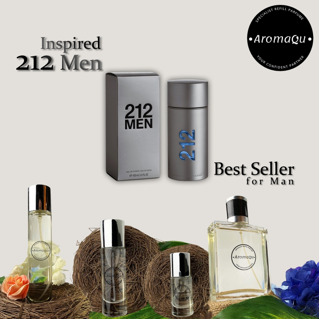 Jual Parfum Refill AromaQu 2I2 Men C*rol*na H*rr*r4 - Best Seller ...