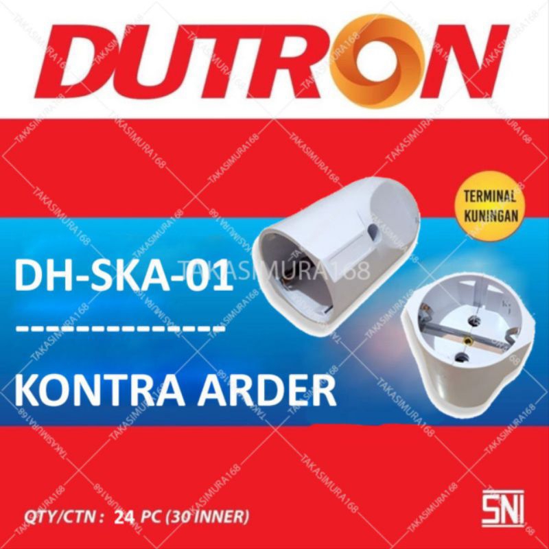 Jual Kontra Steker Arde Bulat / Kepala Sambungan Colokan Listrik female ...