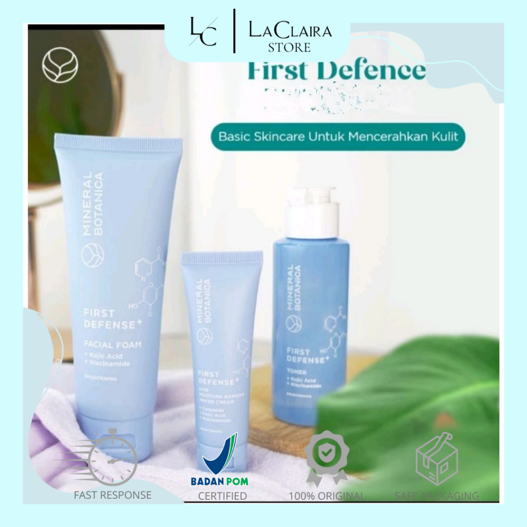 Jual MINERAL BOTANICA Brightening First Defense Facial Foam | Shopee ...