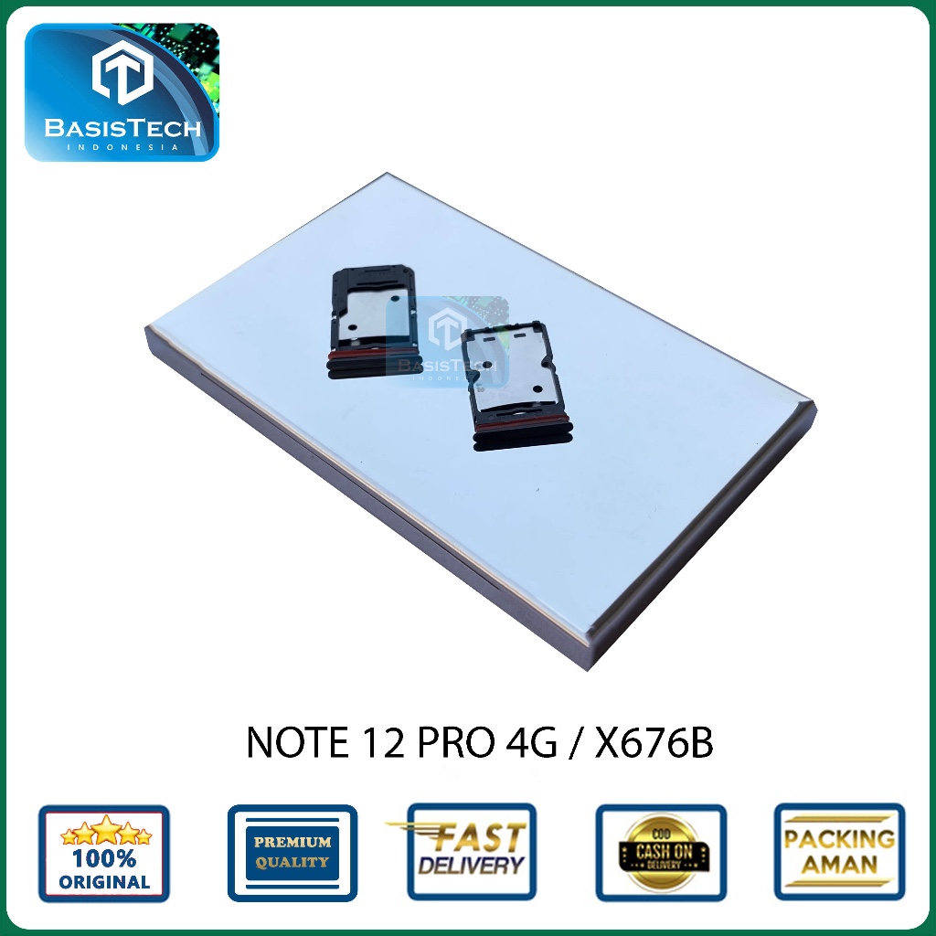 Jual SIMLOCK TEMPAT KARTU SIM TRAY INFINIX NOTE 12 PRO 4G - X676B ...